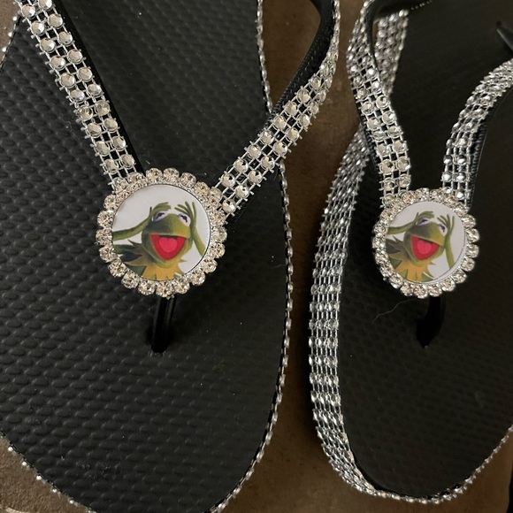 Shoes | Kermit The Frog Flip Flops | Poshmark